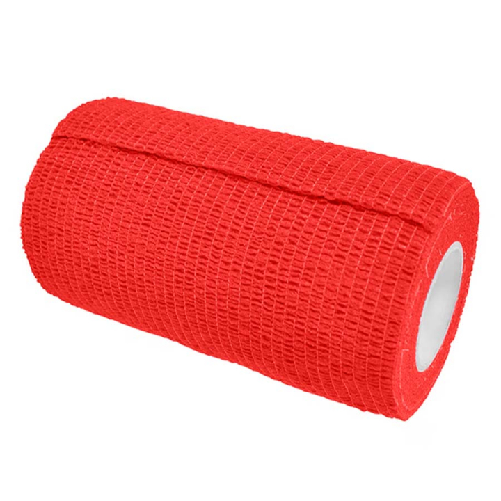 Hansbo Sport Self-adhesive Bandage Flex HS Elastic Red → Equinest